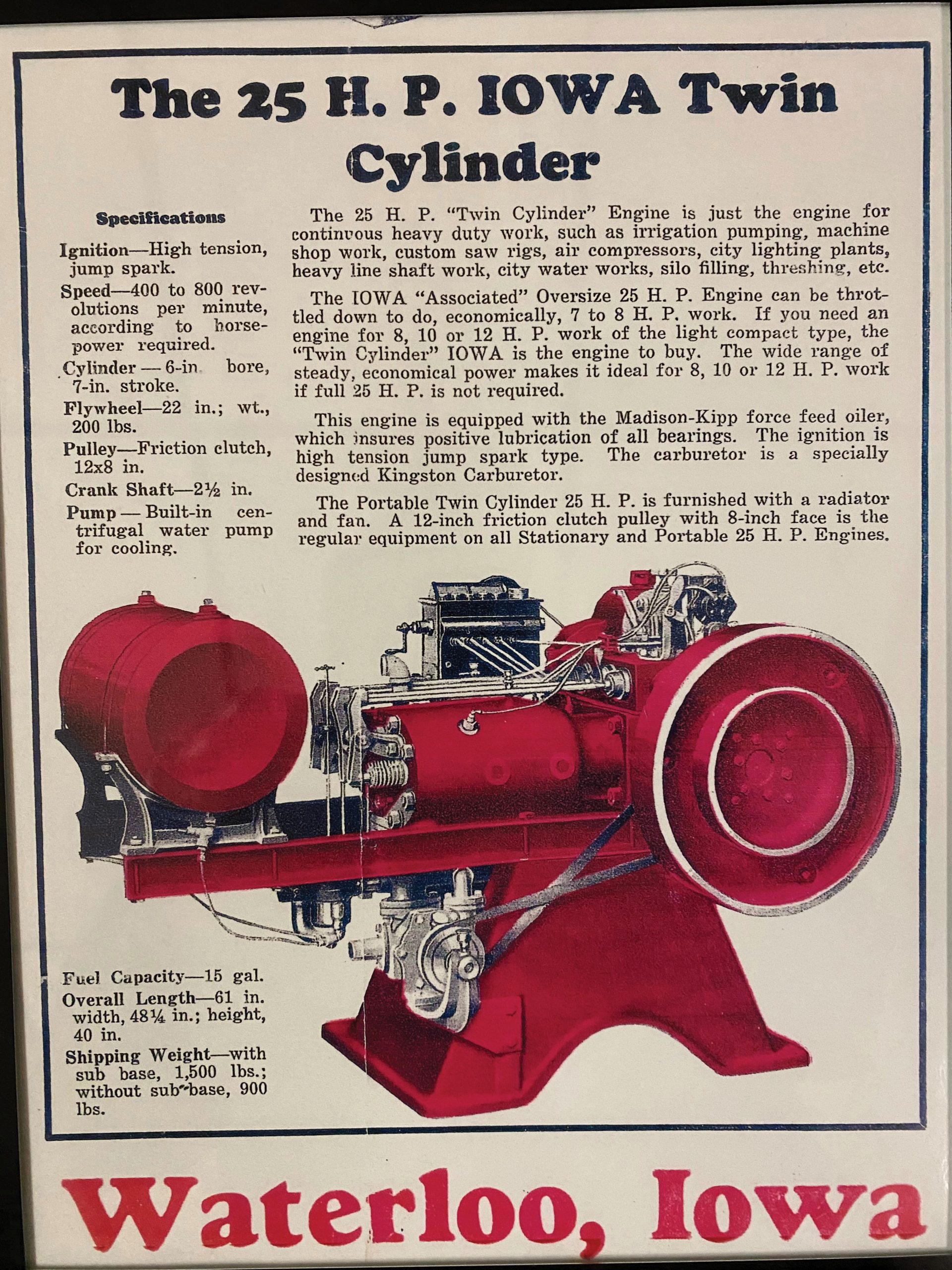 Show Stopper: 25hp Associated Engine - Gas Engine Magazine